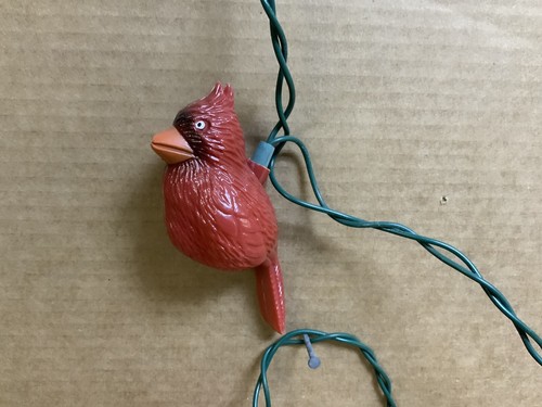 3 Strands Of Cardinal Christmas Lights . Working | eBay