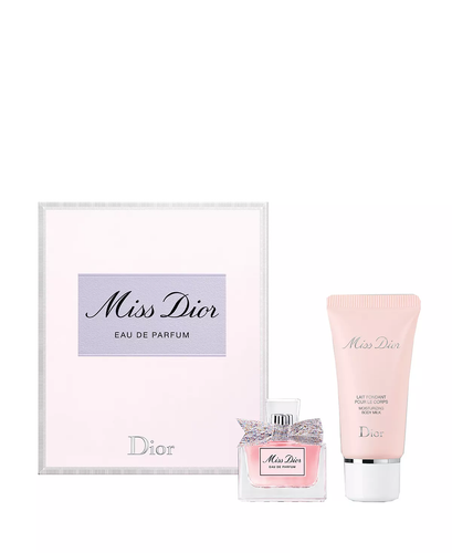 Miss Dior 0.17 oz / 5 ml Eau de Parfum Miniature and Body Milk Travel ...