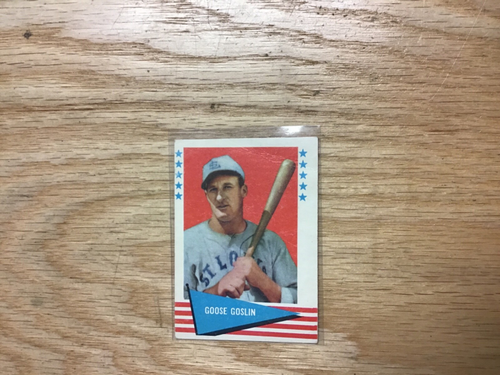 1961 Fleer Baseball Goose Goslin Card #35 | eBay