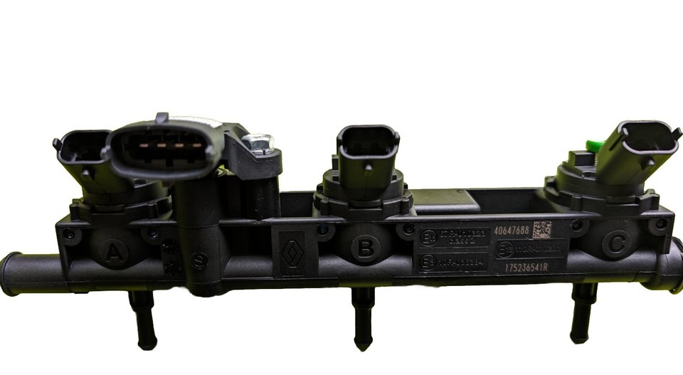 RAIL KIT 3 INIETTORI GPL LANDI 175230842R - 175233231R -DACIA RENAULT ...
