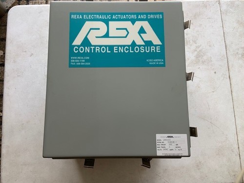 REXA L2000-4-D-E CONTROL ENCLOSURE ELECTRAULIC ACTUATOR | eBay