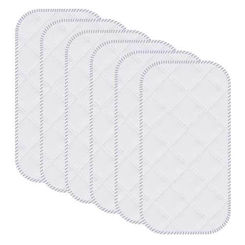 6 Pack Baby Waterproof Changing Pad Liners - Quilted Thicker Ultra Soft ...