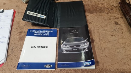 FORD BA FALCON 2004 OWNERS MANUAL & SERVICE BOOK | eBay Australia