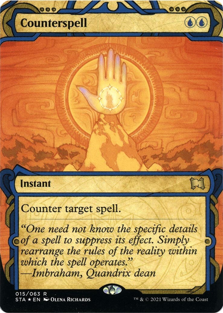 Counterspell (Foil Etched) Strixhaven: Mystical Archives Foil for sale ...