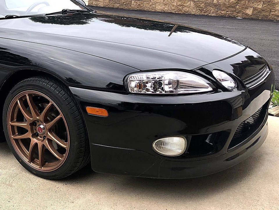 KBD Body Kits AC Open Look Urethane Front Bumper Fits Lexus SC SC300 ...