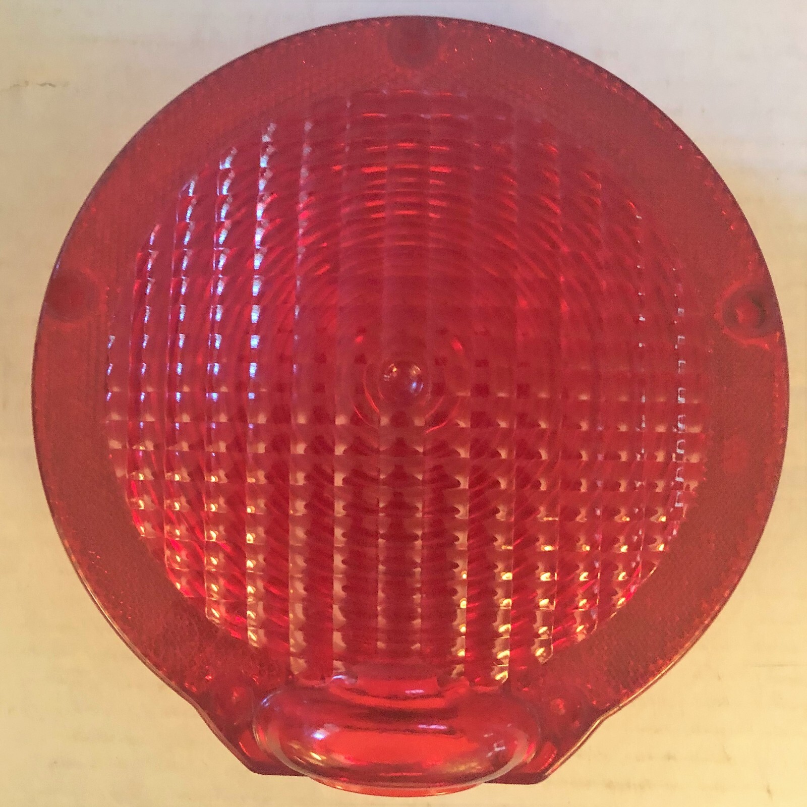 Barricade/warning Light Lens Cover Plastic. Possible Empco-Lite | eBay