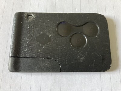 Renault 3 BUTTON REMOTE CAR KEY Card | eBay UK