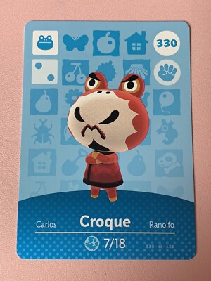 Animal Crossing Series 4 - Croque 330 - Near Mint - Unscanned | eBay