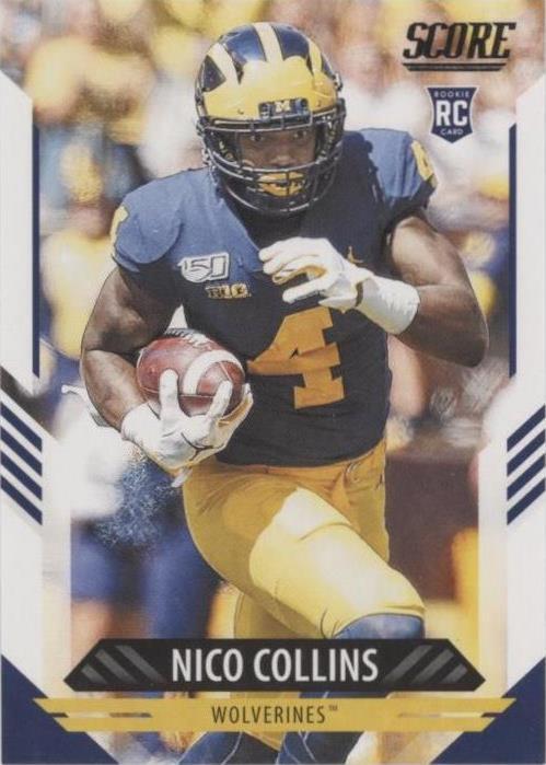 2021 Score Nico Collins #335 for sale | eBay