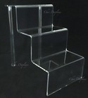 3 Tier Acrylic Jewelry Display Shelf Stand Store Display Acrylic ...
