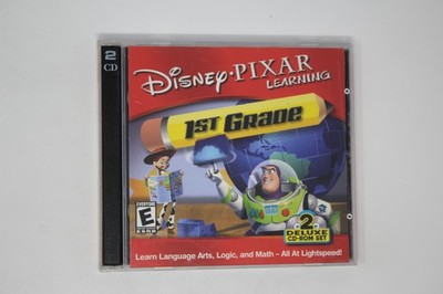 Disney Pixar Learning 1st Grade 2 Cd-rom Set | eBay