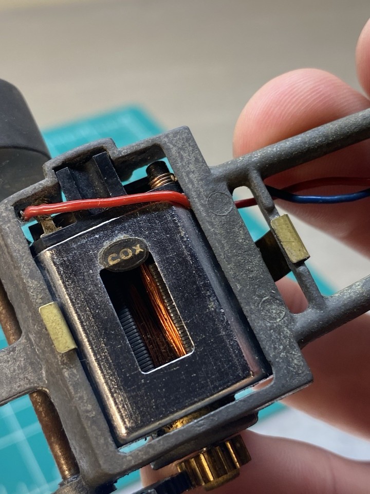 Vintage 1960's 1/24 COX Slot Car Chassis Tested Runs | eBay