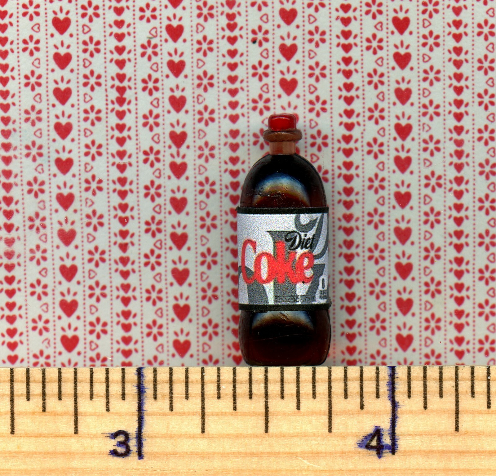 Dollhouse Miniature Size Cola Pop Bottle # DC | eBay