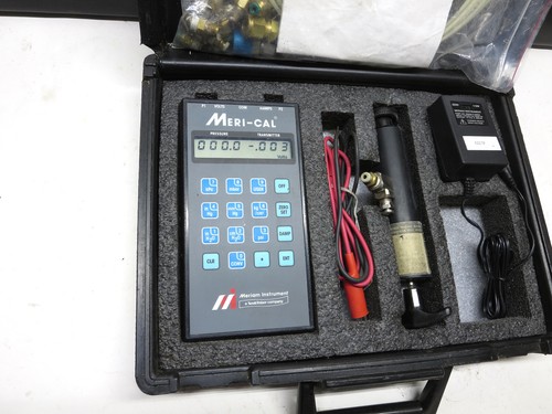 Meriam Meri-Cal DP200i Digital Manometer Calibrator Set w/ Handpump | eBay