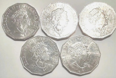 2021 50c RARE Fifty Cent JC Effigy coin LOW MINTAGE lightly circulated ...