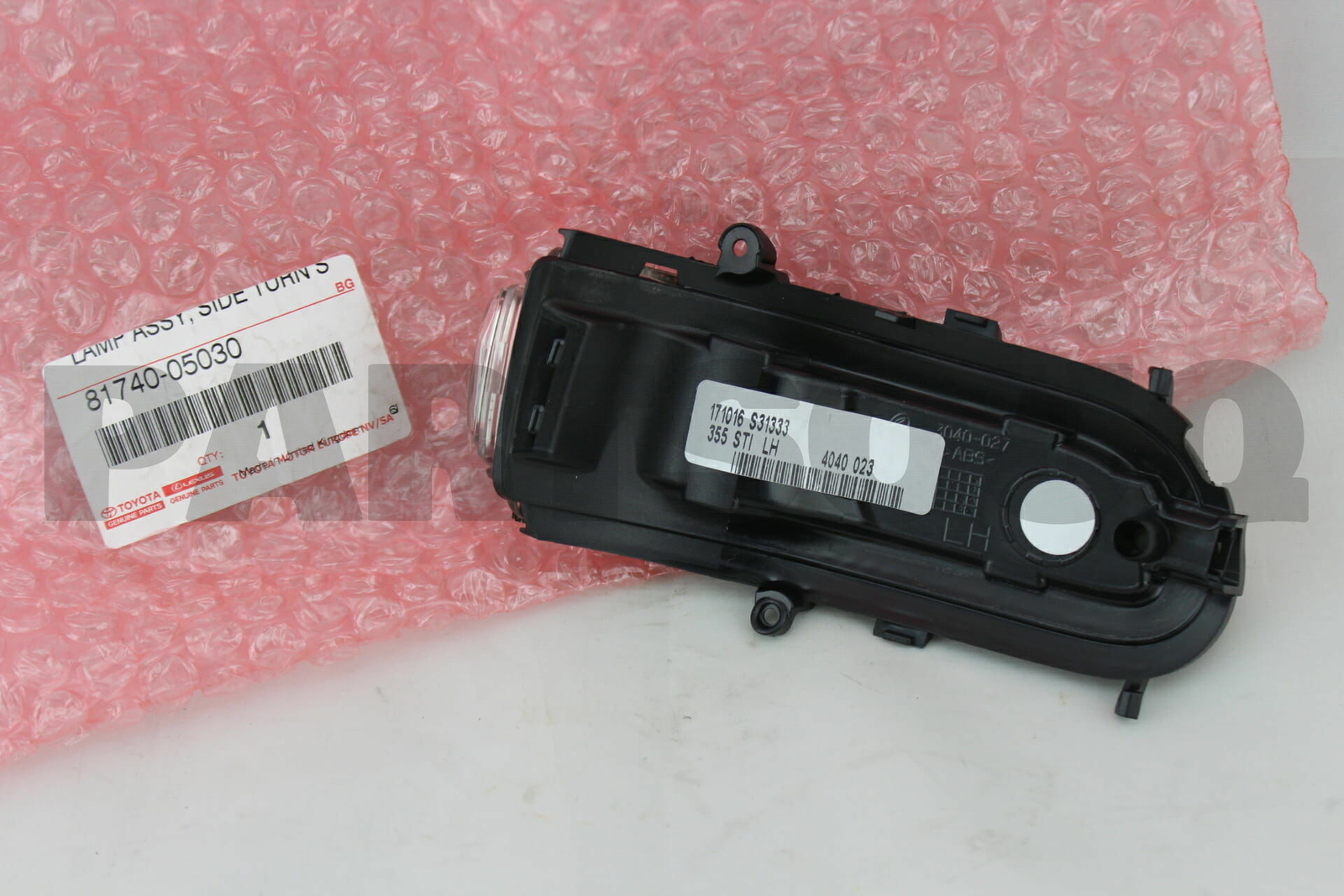 8174005030 Genuine Toyota LAMP ASSY, SIDE TURN SIGNAL, LH 81740-05030 ...