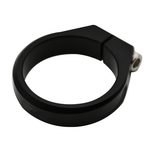 Black Aluminum Steering Column Pipe Tube Riser Clamp Fit For Sur-Ron ...