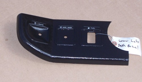 87 - 91 FORD F150 BRONCO F250 F350 LEFT DASH SWITCHES TRIM BEZEL OEM | eBay