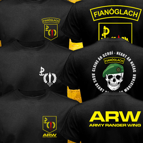 Ireland Irish ARW Army Ranger Wing Special Force Ops Army Military T ...