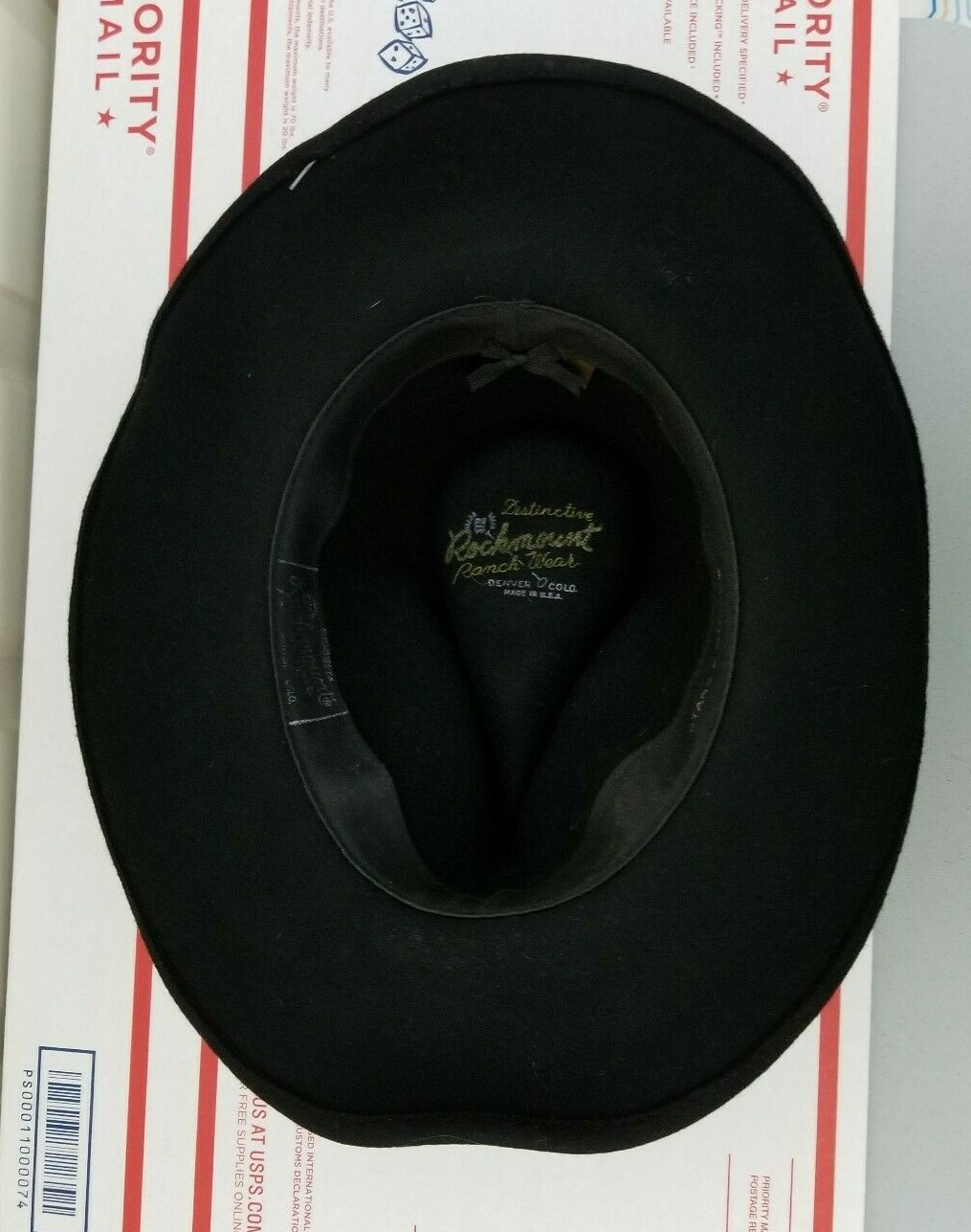 Rockmount Ranch Wear American Flag Cowboy Hat Wool Bl… - Gem