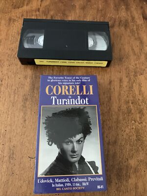 Puccini - Turandot / Corelli, Udovick, Mattioli, Clabassi, Previtali ...