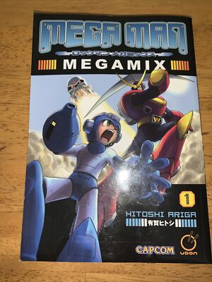 Mega Man Megamix Vol. 1 by Hitoshi Ariga (2010, Paperback) Rare Manga ...