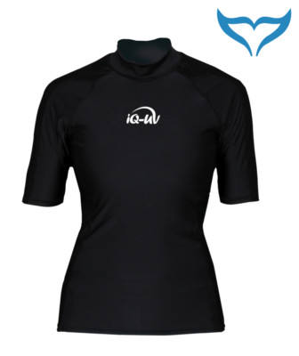 iQ UV 300 Shirt Slim Fit Damen XS - XXL black schwarz Schutz Bekleidung ...