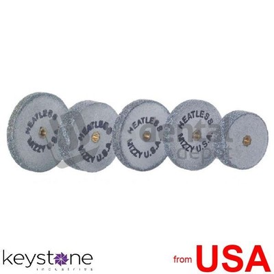 KEYSTONE Mizzy Heatless Wheels 5pk Regular Grit #5 1/8in ( 3.1mm ) x 7 ...