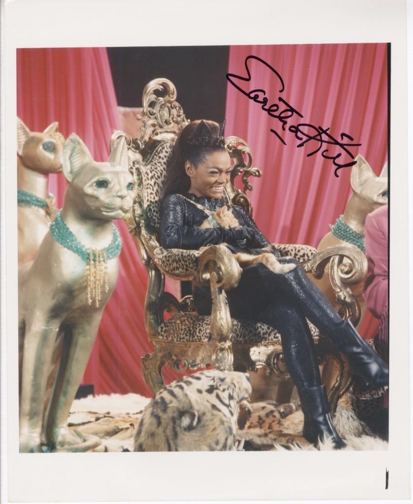 Eartha Kitt Catwoman Phaedra Catwoman 68 Eartha Kitt Print Etsy