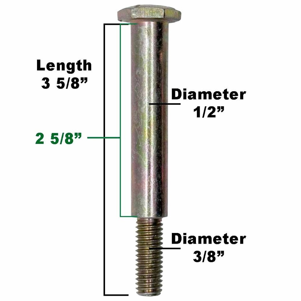 2Pk Deck Wheel & Hardware for Husqvarna Craftsman Poulan 589527301 ...