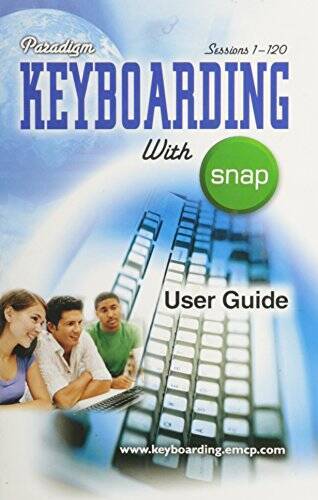 Paradigm Keyboarding with Snap- User Guide Sessions 1-120 --2006 publ - GOOD 9780763823092| eBay