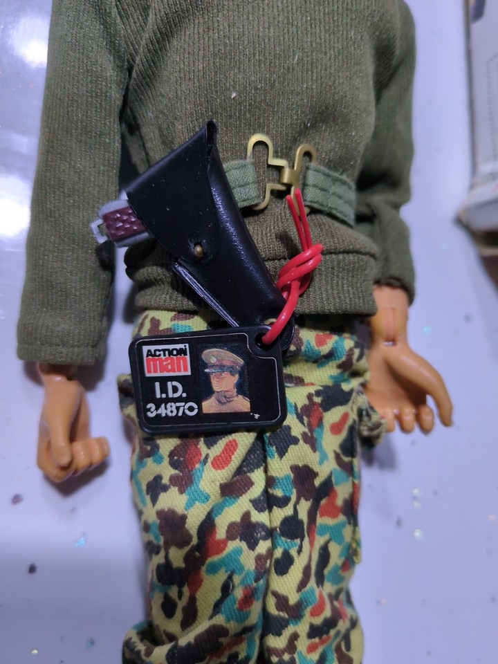 Palitoy Action Man Talking Commander Figure Vintage, Original Working ...