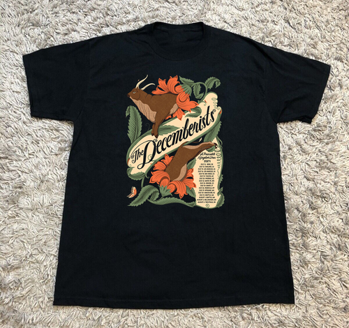 HOT! The Decemberists Black Cotton Unisex S-5XL T-shirt HRB580 | eBay