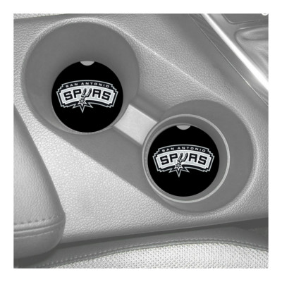 SAN ANTONIO SPURS RUBBER CAR COASTERS SET (2) NBA | eBay