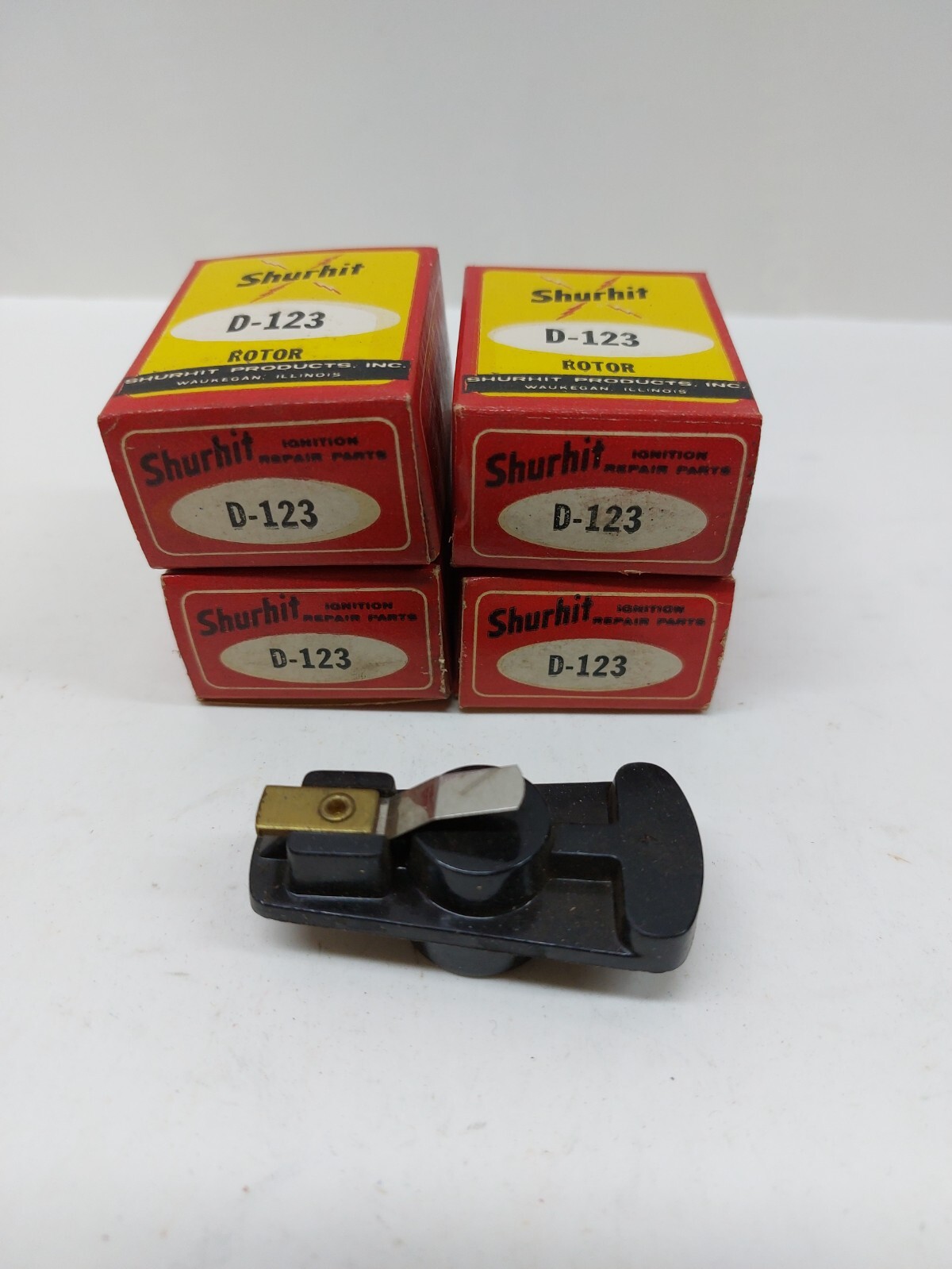 4 VINTAGE IGNITION ROTORS FORD MERCURY 6 CYL 1941-1947 | eBay