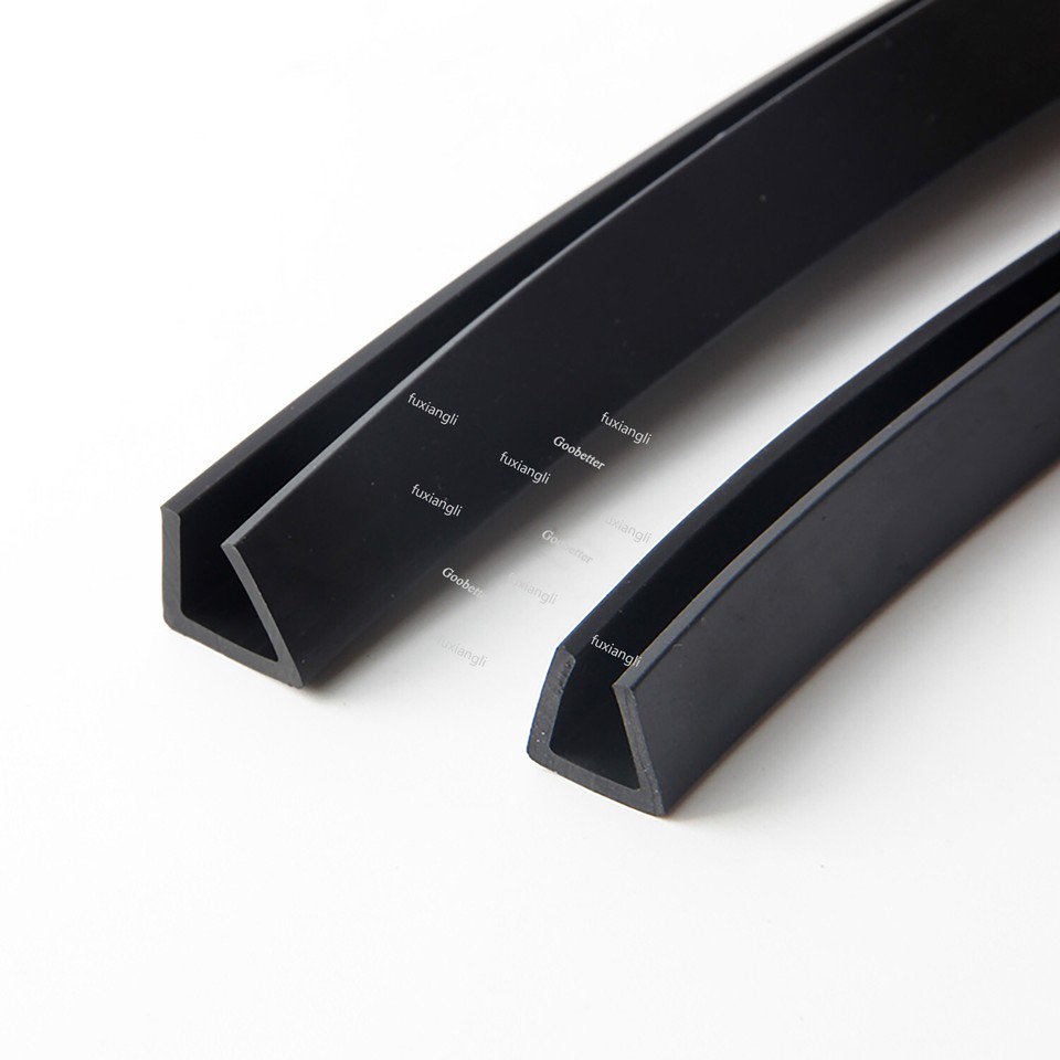 U-profile Slot Edge Protection Strip Frame Profile Rubber Edging Trim ...