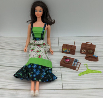 Brunette Busy Steffi Doll #3312 W/Dress & Accessories Barbie Friend ...