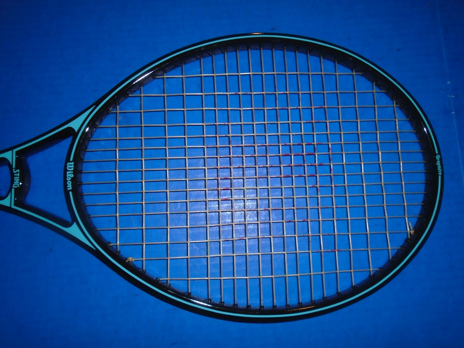 1980s Wilson Sting Largehead Tennis Racquet. 4 3/8. 100% Graphite. 12. ...
