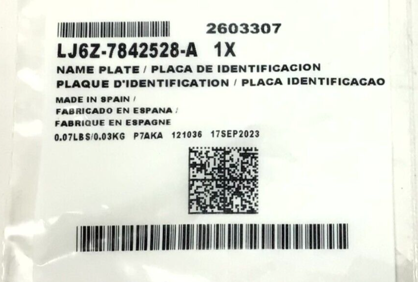 2020 2021 2022 2023 2024 Ford Escape rear Liftgate trunk chrome ...