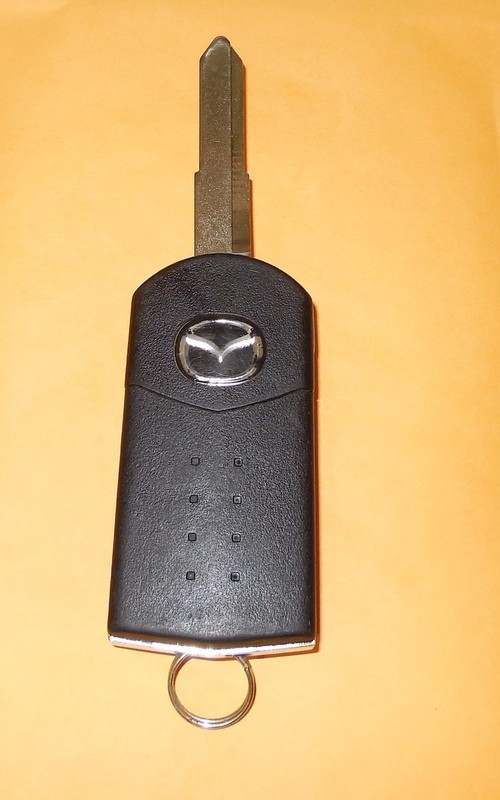 OEM 07-15 MAZDA FLIP KEY KEYLESS REMOTE ENTRY FOB TRANSMITTER ...
