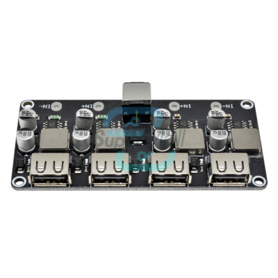 12V24V to QC3.0/2.0 Car Charger Fast Charge 4 Channel DC Step-Down ...