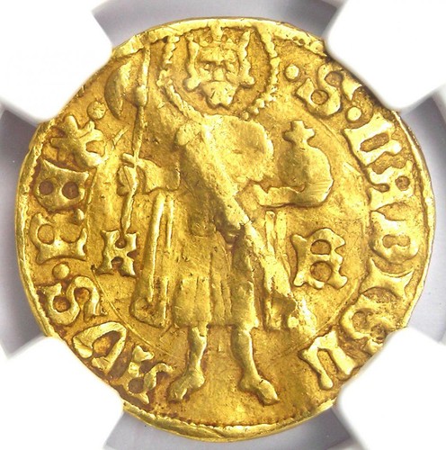 1387-1437 Hungary Gold Sigismund Goldgulden 1GG - Certified NGC VF ...