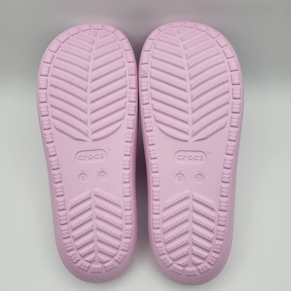 Crocs Classic Sandal V2 Size M9/W11 Unisex Light Pink Comfort Shoes ...