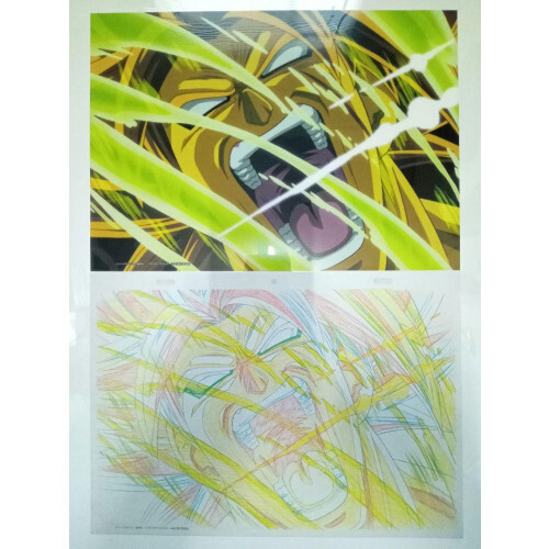 Dragon Ball Broly cel original drawing set of 2 | eBay