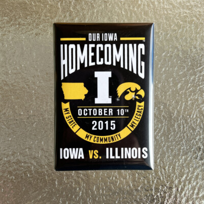 Iowa Hawkeye 2015 Homecoming Button | eBay