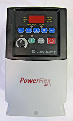 Allen Bradley PowerFlex 40 Drive 22B-A2P3N114 Ser. A, For Parts/Repair ...