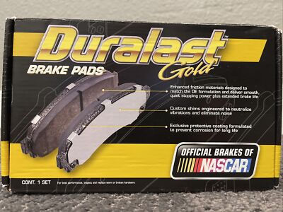 Duralast Gold DG550 Official Break Pads Of NASCAR Enhanced Friction ...