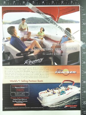2006 ADVERTISING for Sun Tracker Regency Party Barge 25 pontoon boat | eBay