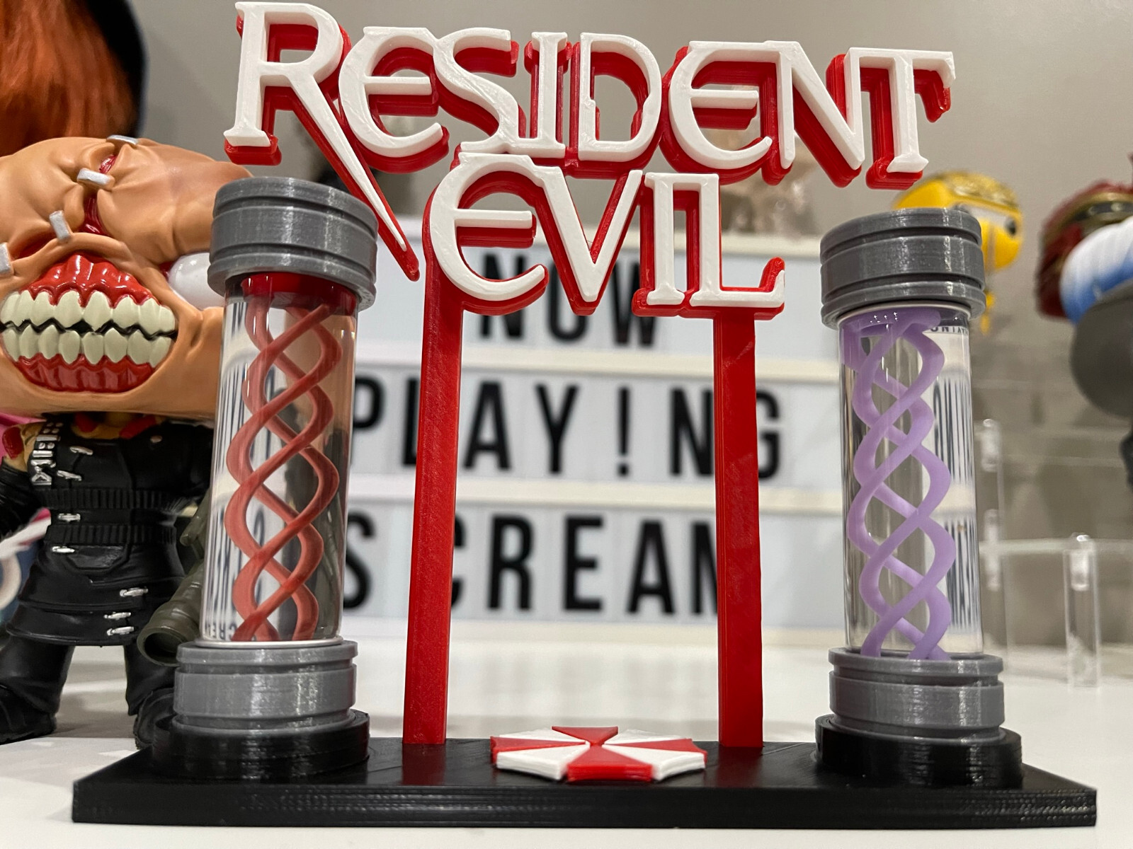 Umbrella Corporation Resident Evil T-Virus Prop & Antidote Vial With ...