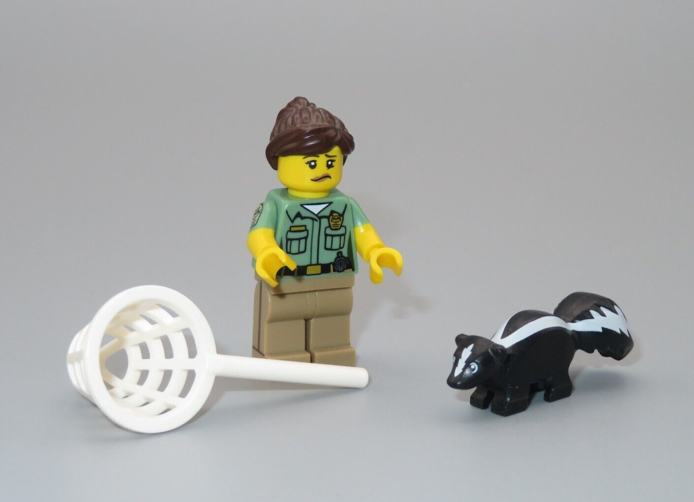 Lego Animal Control skunk Minifigure collectible series 15 cmf | eBay